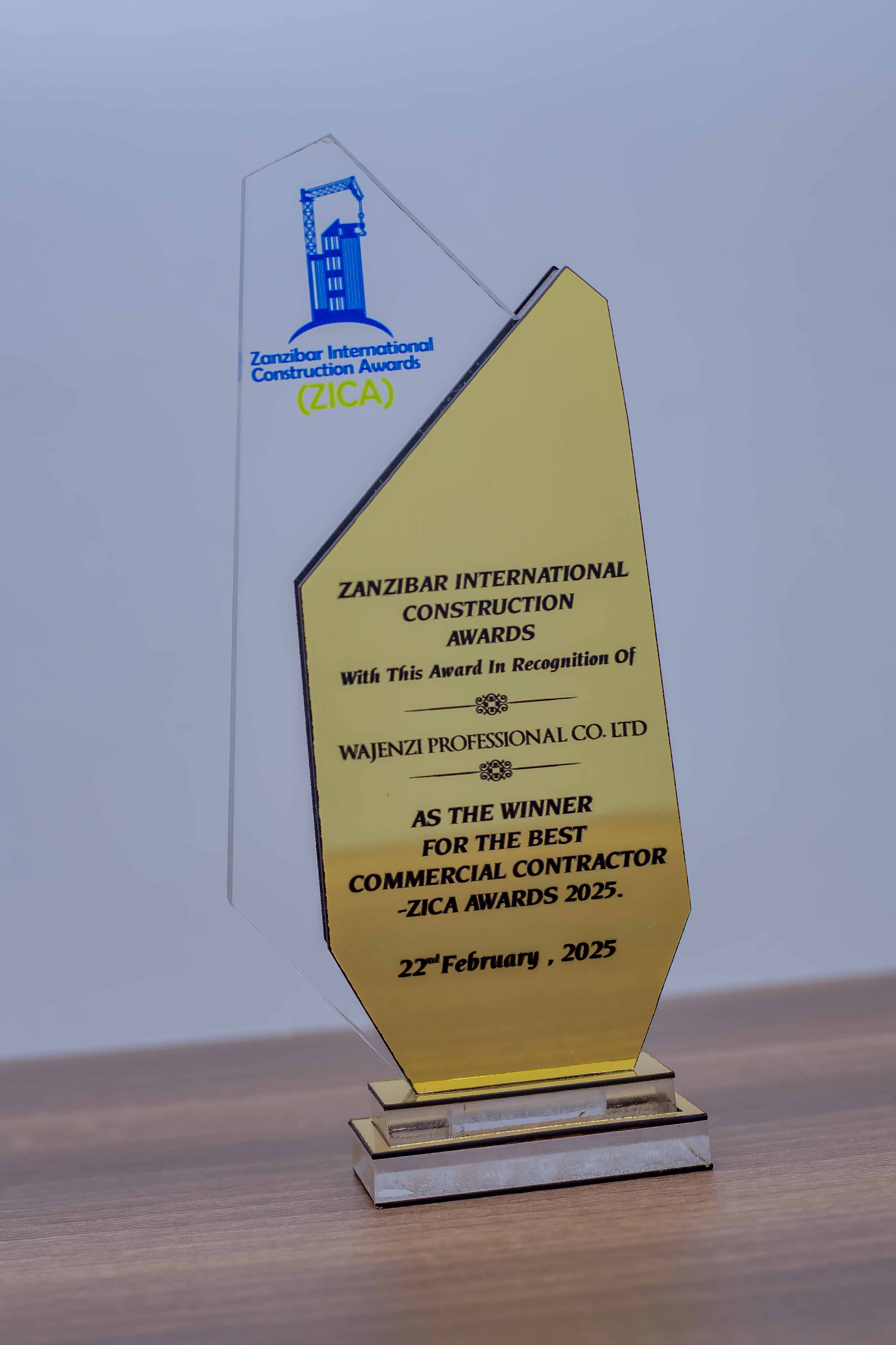 Certifications & Recognitions - Wajenzi Professional Co. Ltd